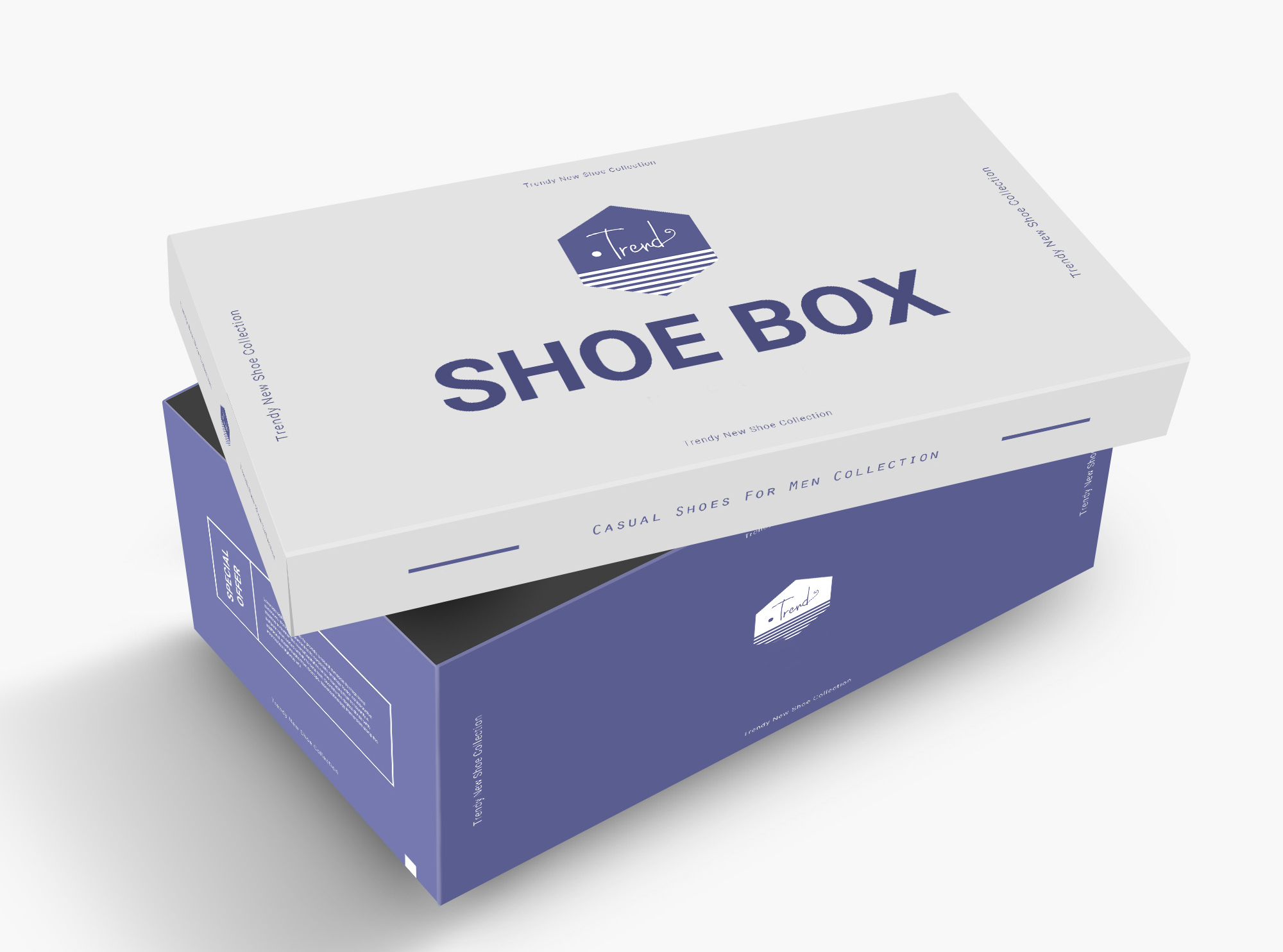 Shoe box design - PiXim Design